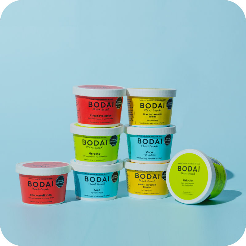 Pack de helados veganos – BODAI